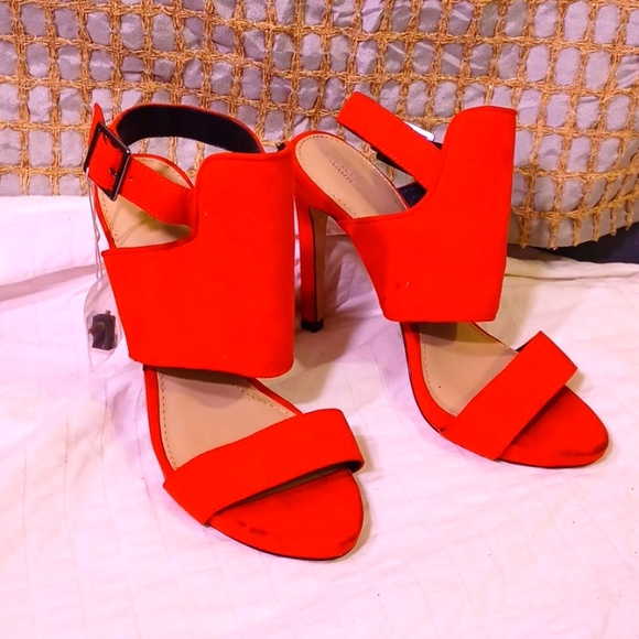 Shoes | Zara Red Holiday Heels | Poshmark